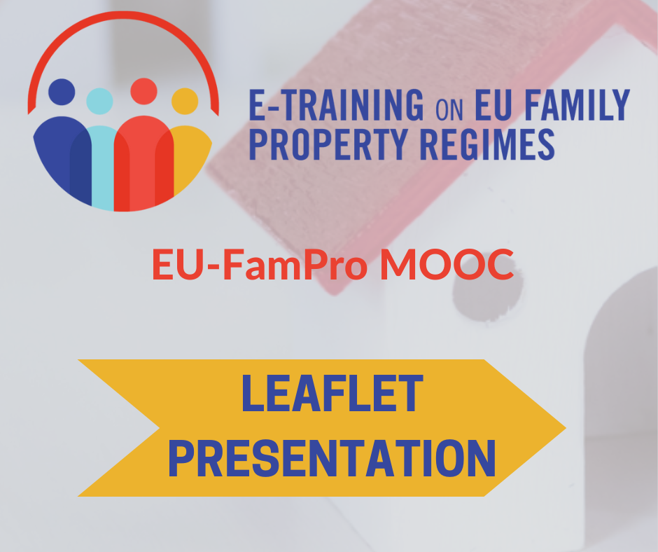 EU-FamPro MOOC - Leaflet